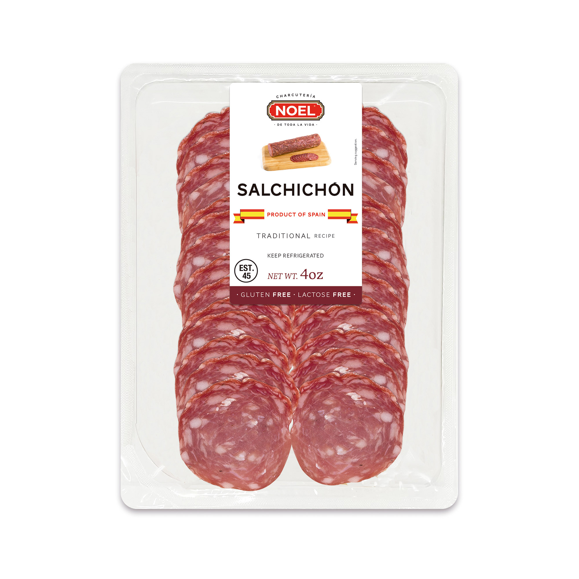Sliced Salchichón (4 oz) - NOEL USA